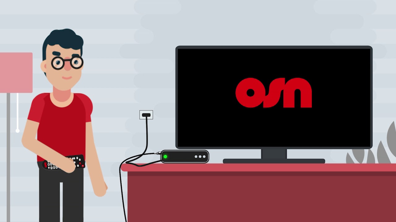 Connect your OSN PLUS HD box via Ethernet for the first time - سومر اونلاين SumerOnline